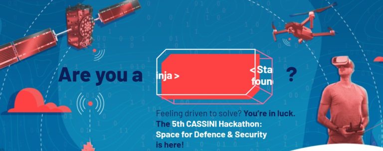 The 5th CASSINI Hackathon is here: Space for Defence & Security, register before 17 March ...